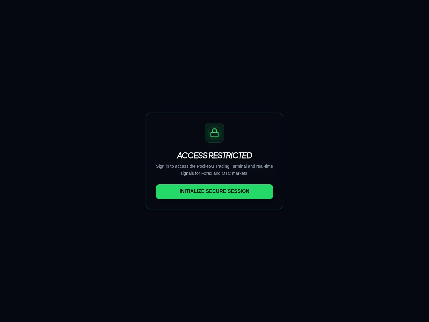 Pocket Option AI Trader
