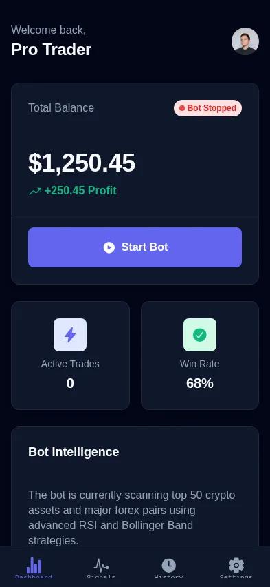 Pocket Trading Bot