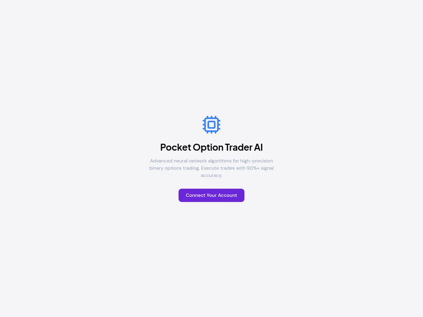 Pocket Option Trader AI