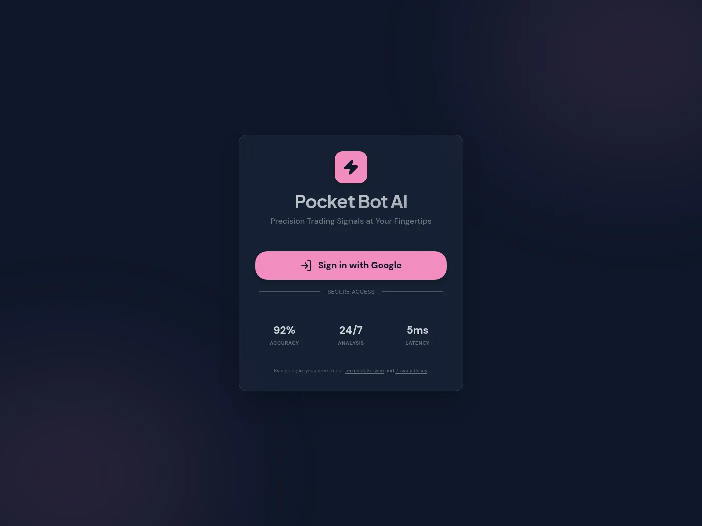 Pocket Bot Trader