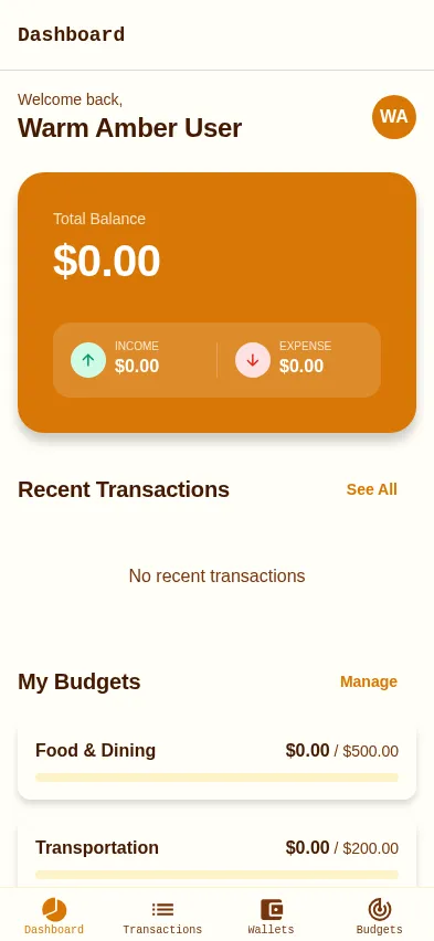 Pocket Budget Tracker