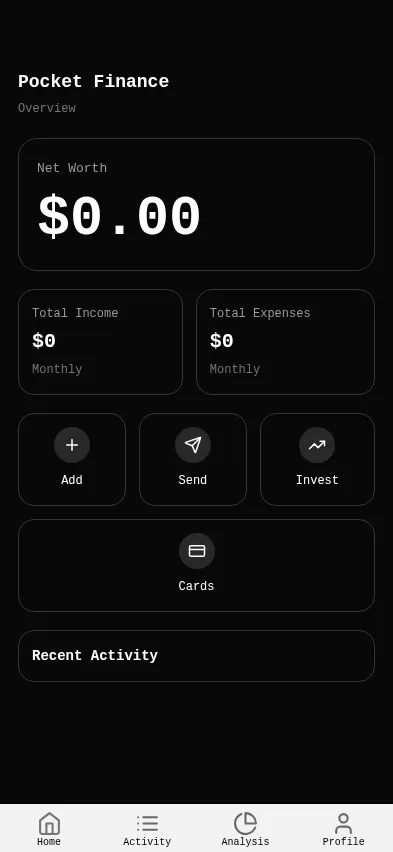 Pocket Finance Tracker