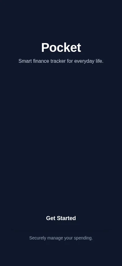 Pocket Finance Tracker