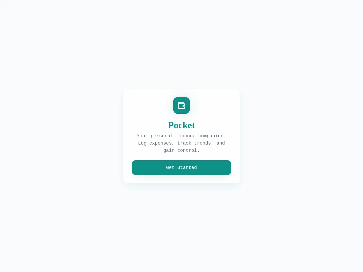 Pocket Finance Tracker