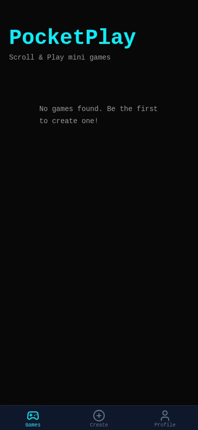 Pocket Game Creator