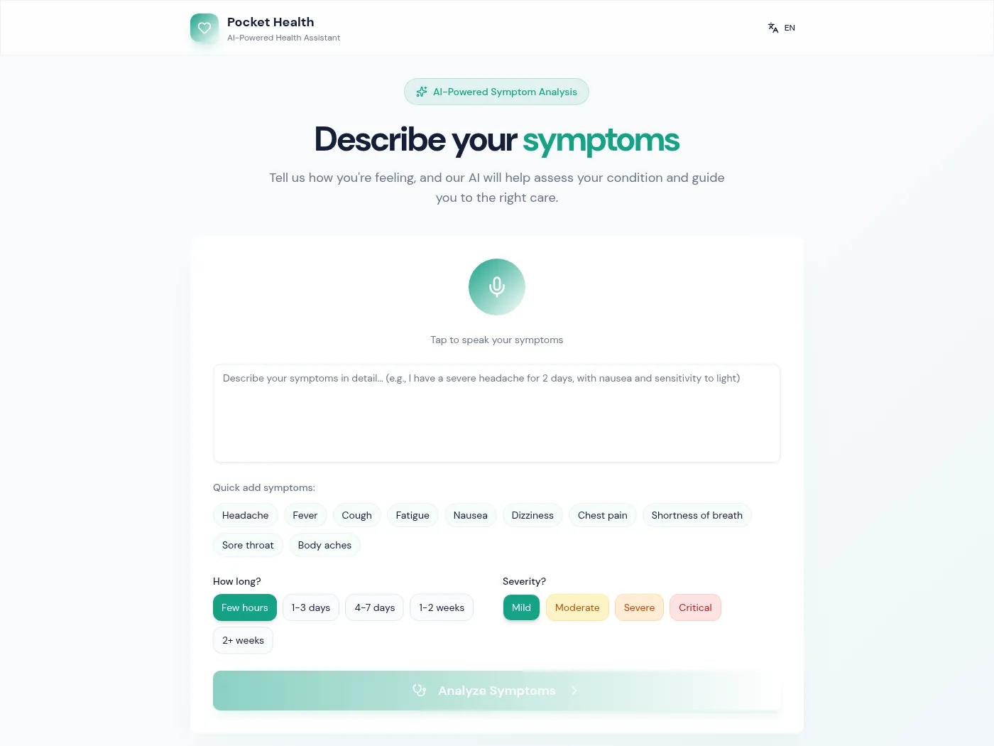 Pocket Health Universal