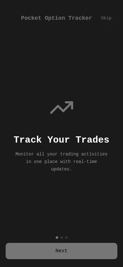 Pocket Option Tracker