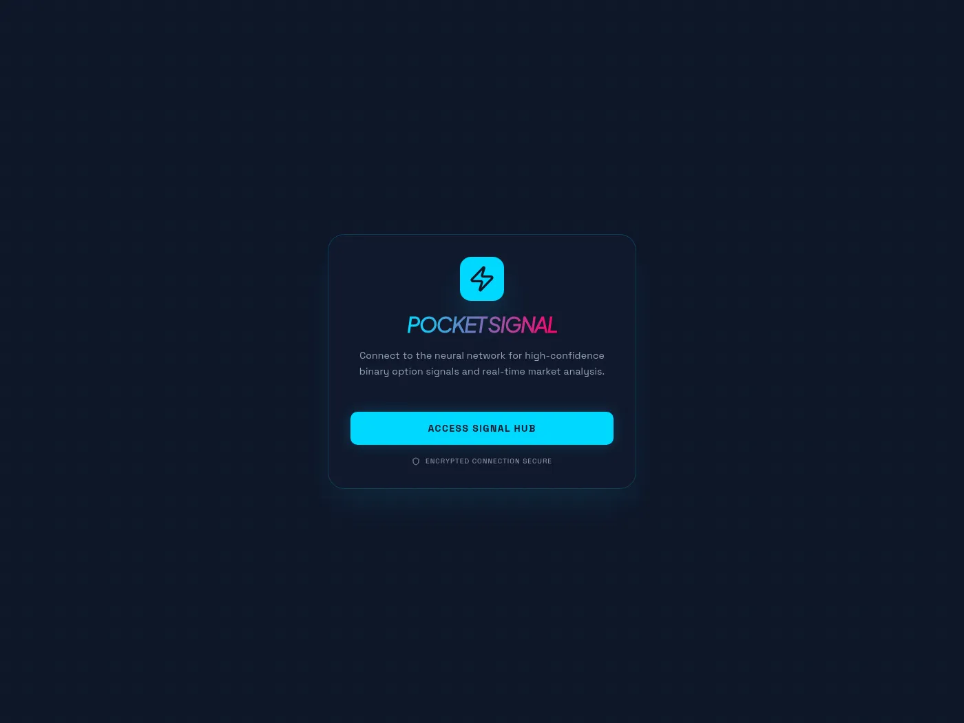 Pocket Option Signal Bot