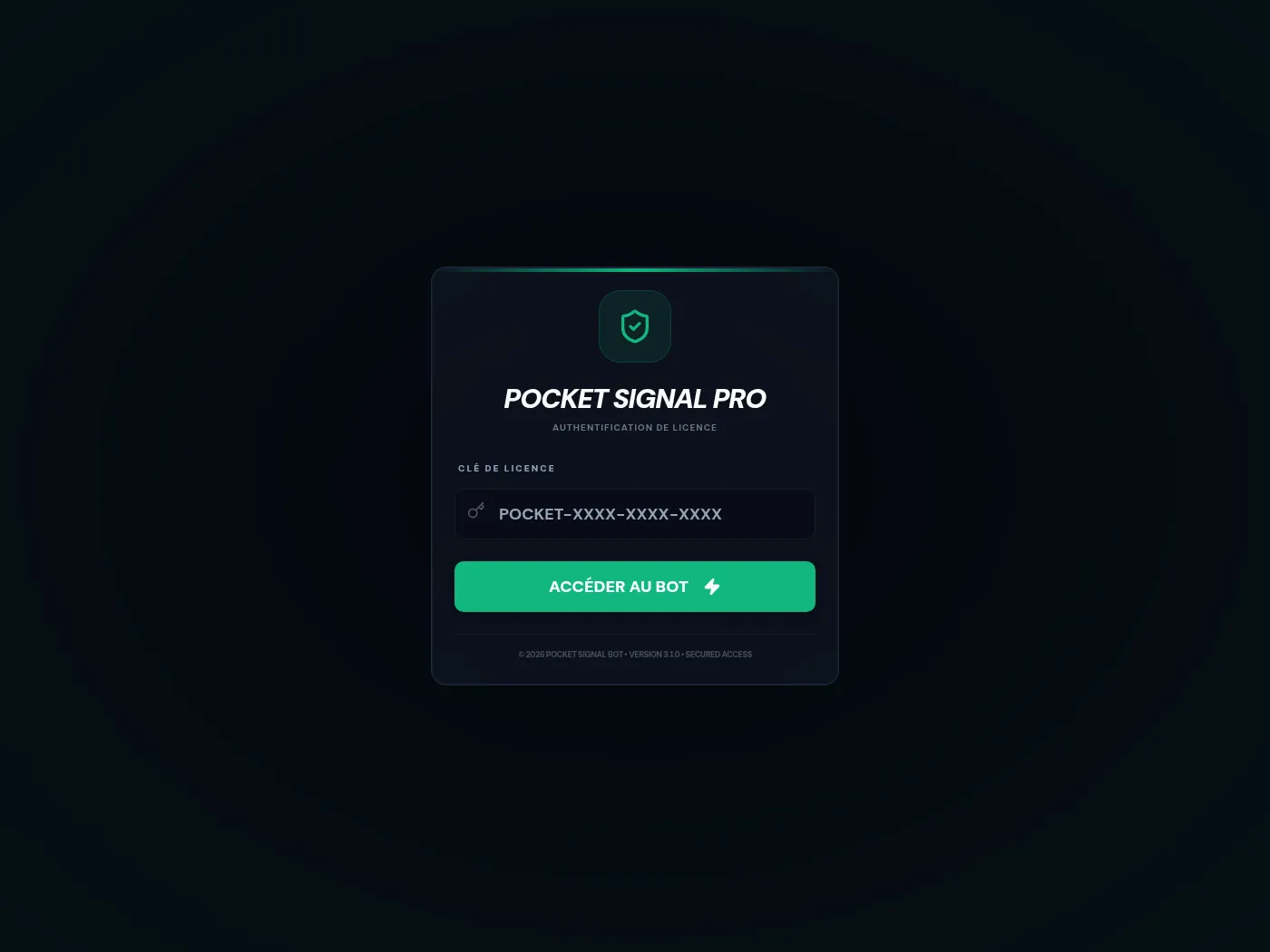 Pocket Option Signal Bot