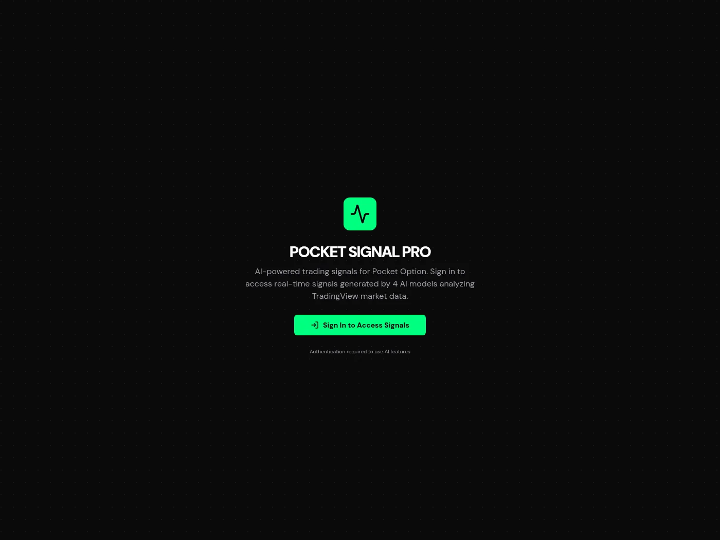 Pocket Option Signal Pro