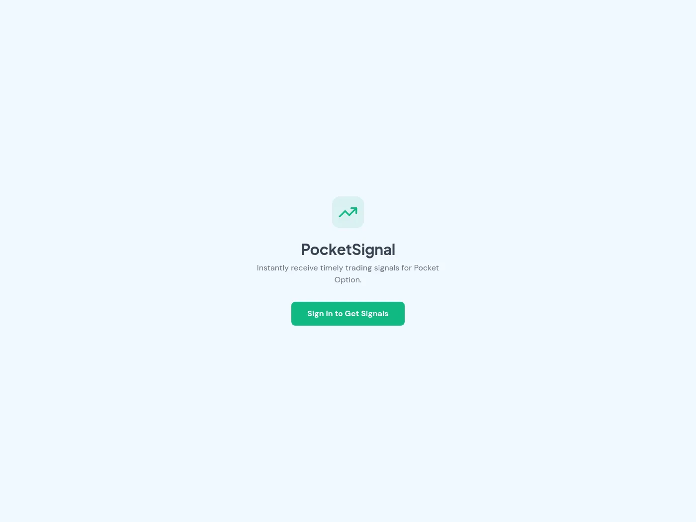 Pocket Option Signal Bot