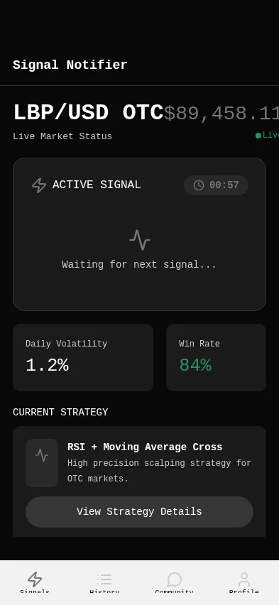 Pocket Signal Notifier