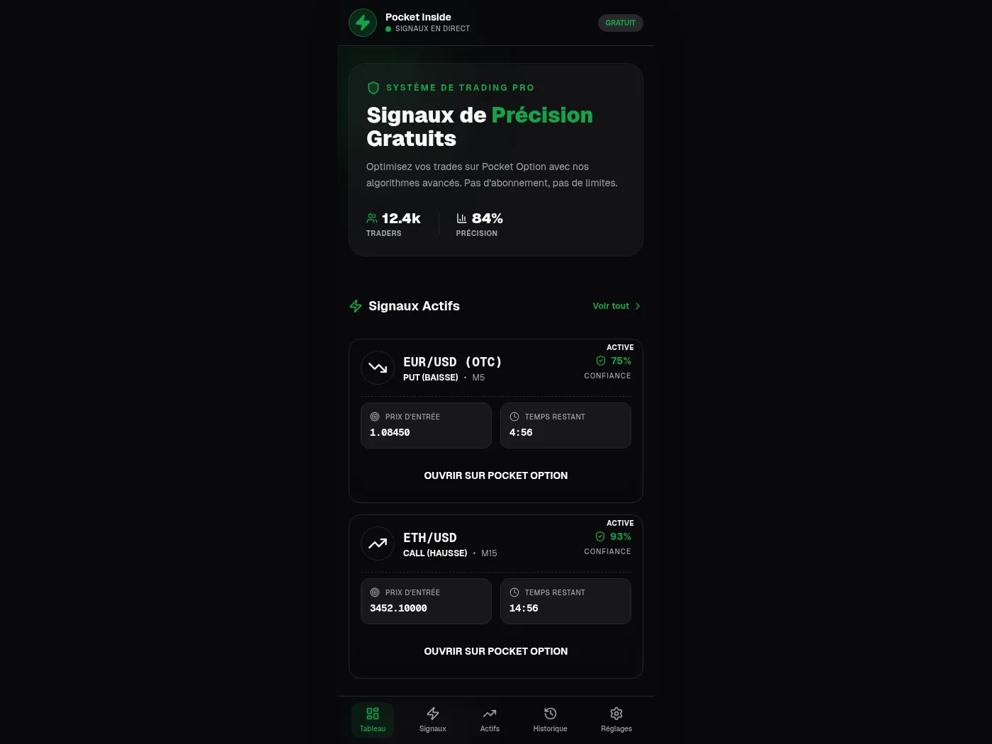 Pocket Signals Bot