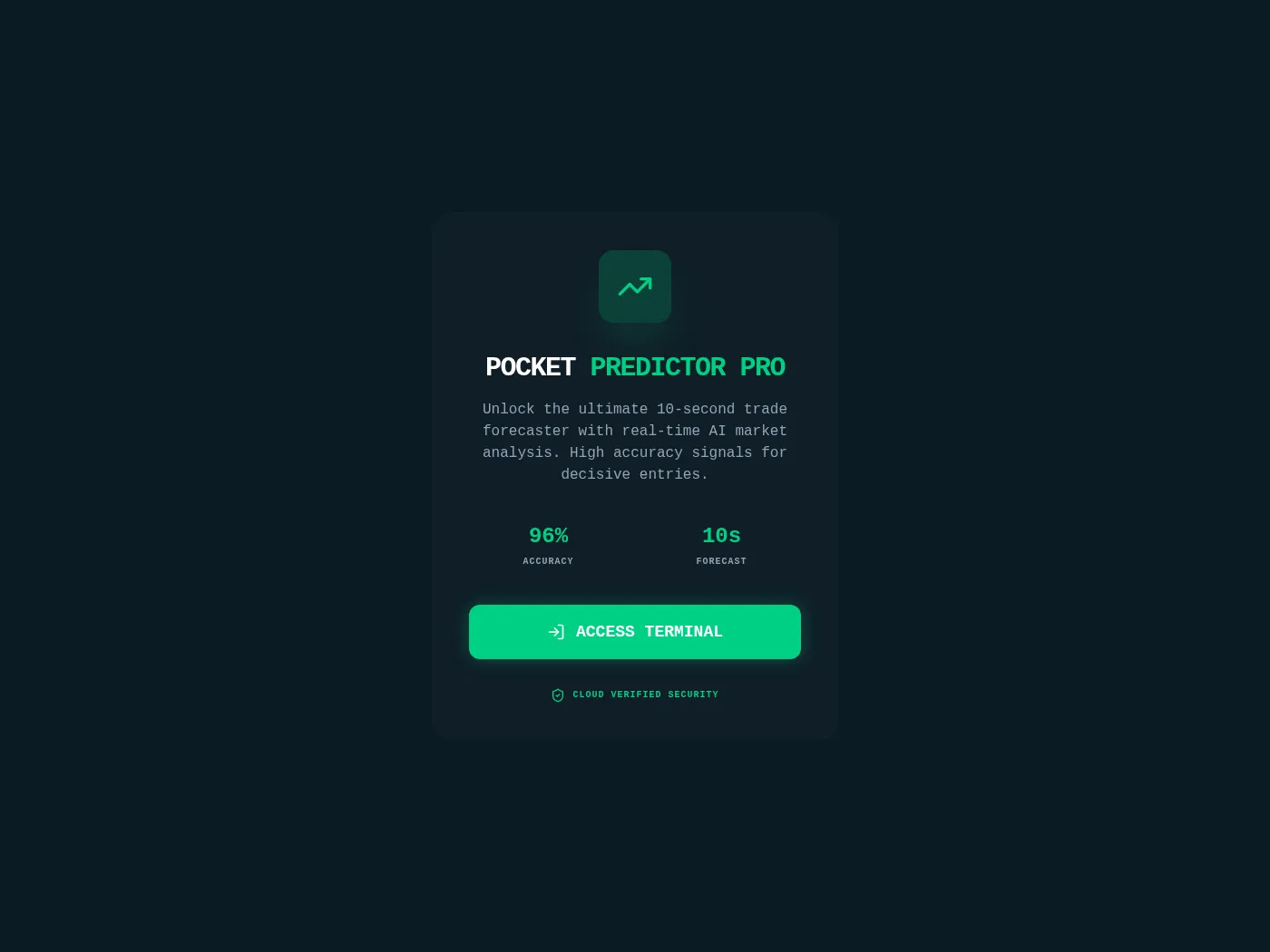 Pocket Trade Predictor