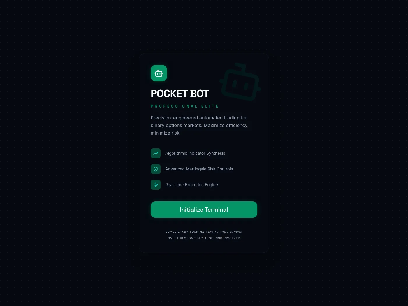 Pocket Option Trading Bot