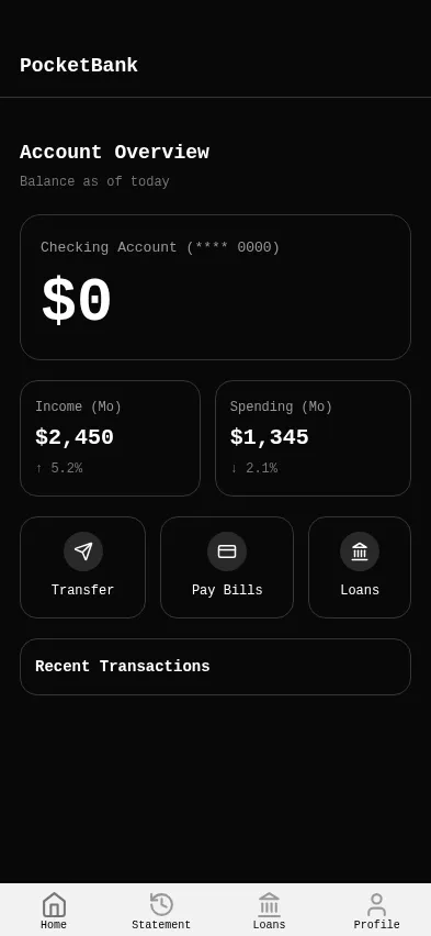 PocketBank App