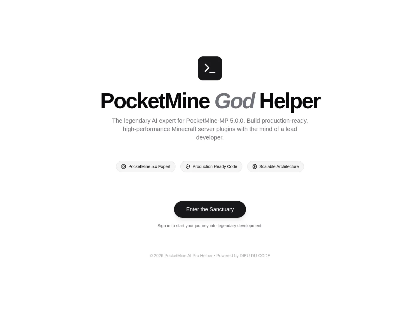 PocketMine AI Pro Helper