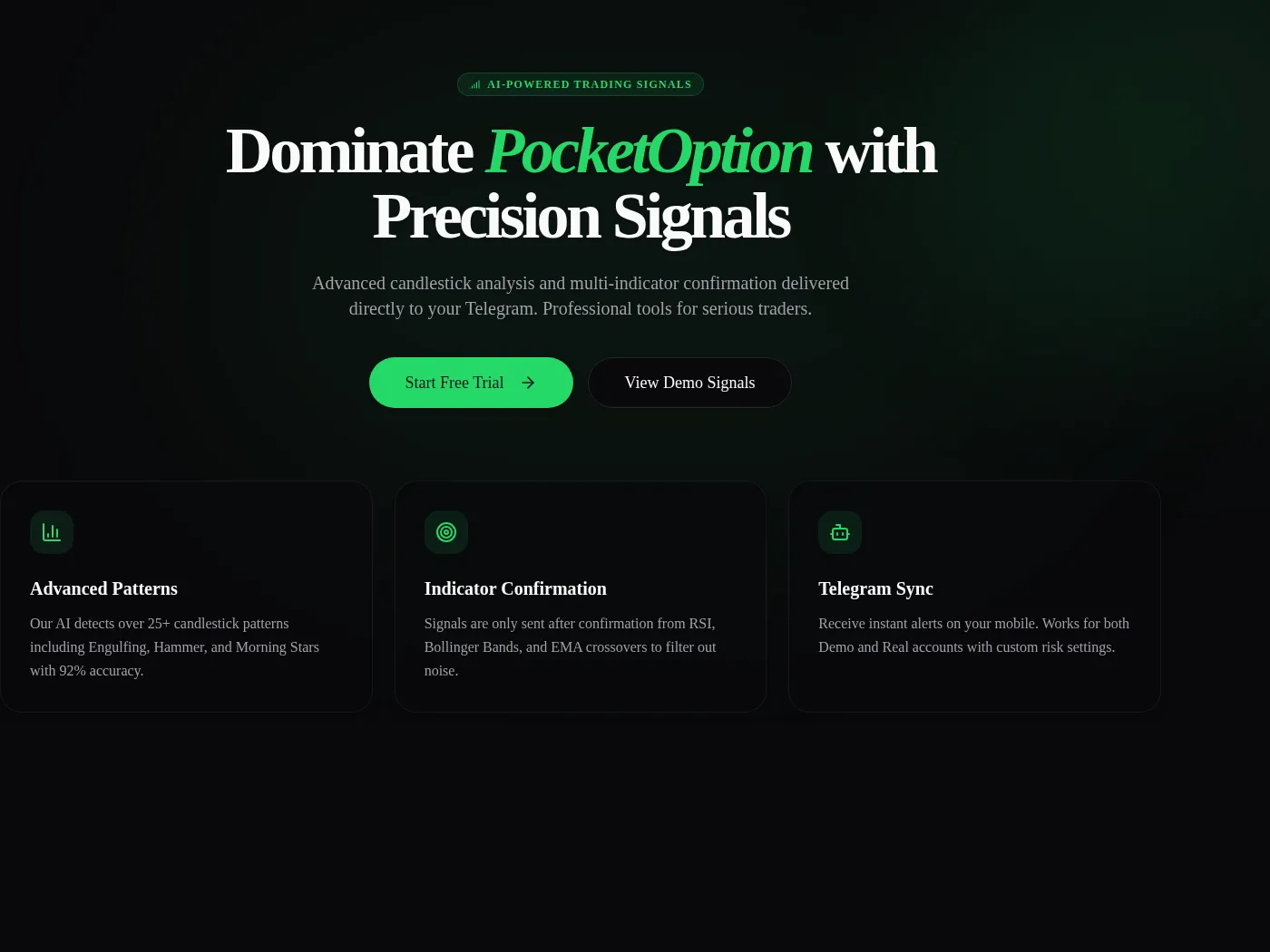 PocketOption Signal Bot