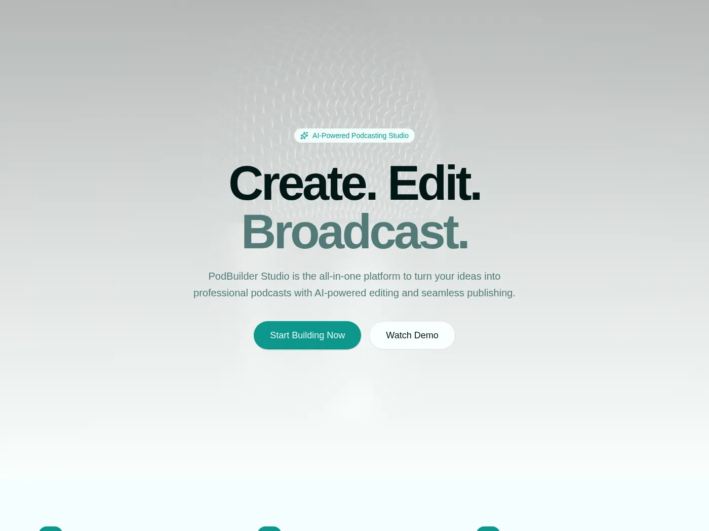 PodBuilder Studio