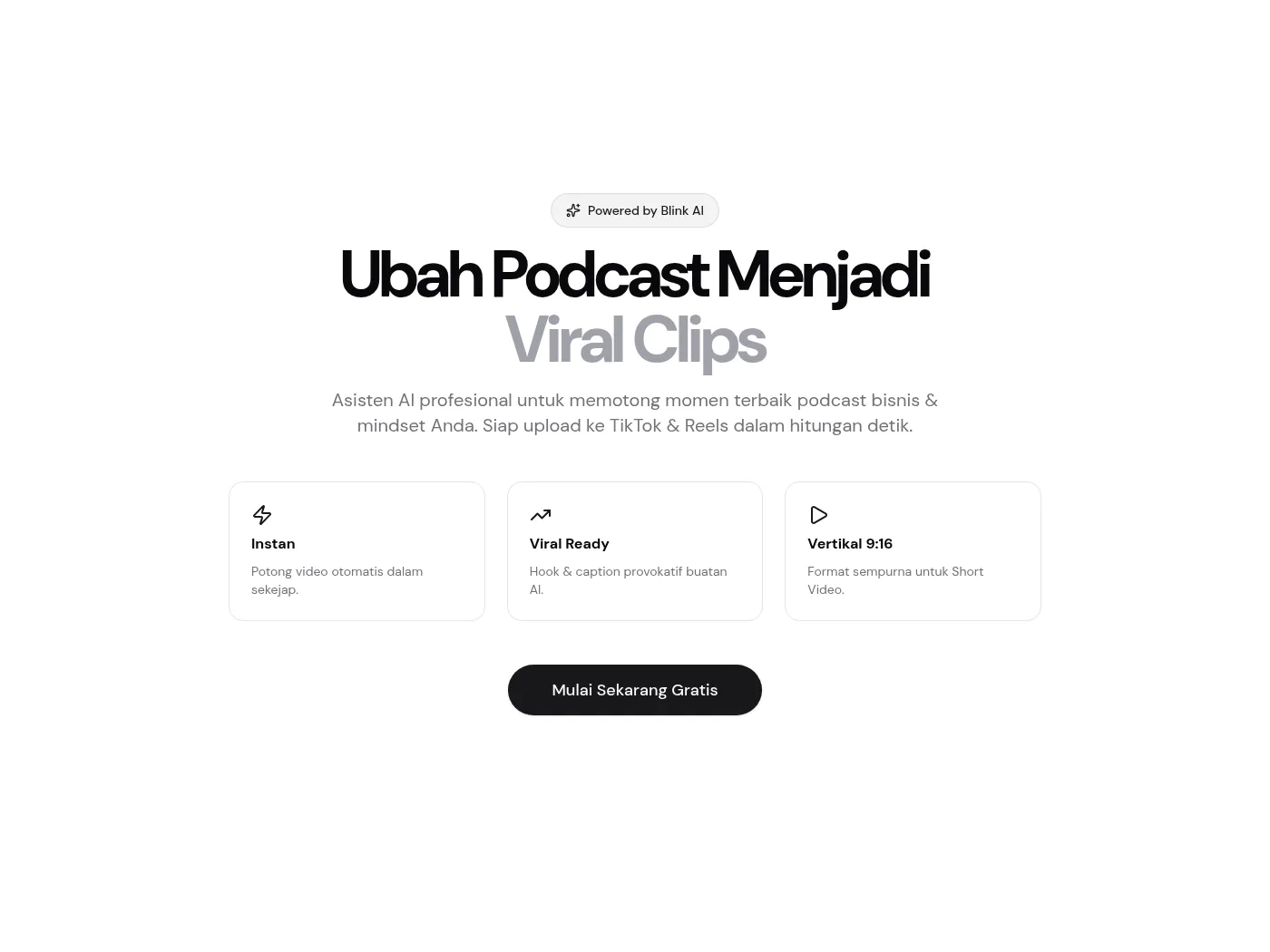 Podcast Viral Clipper
