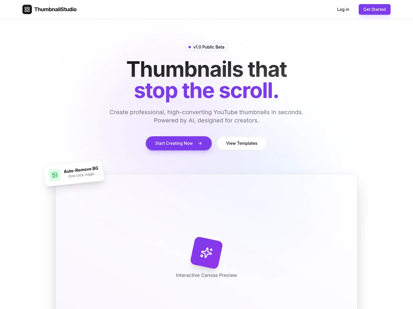 Podcaster Thumbnail Studio