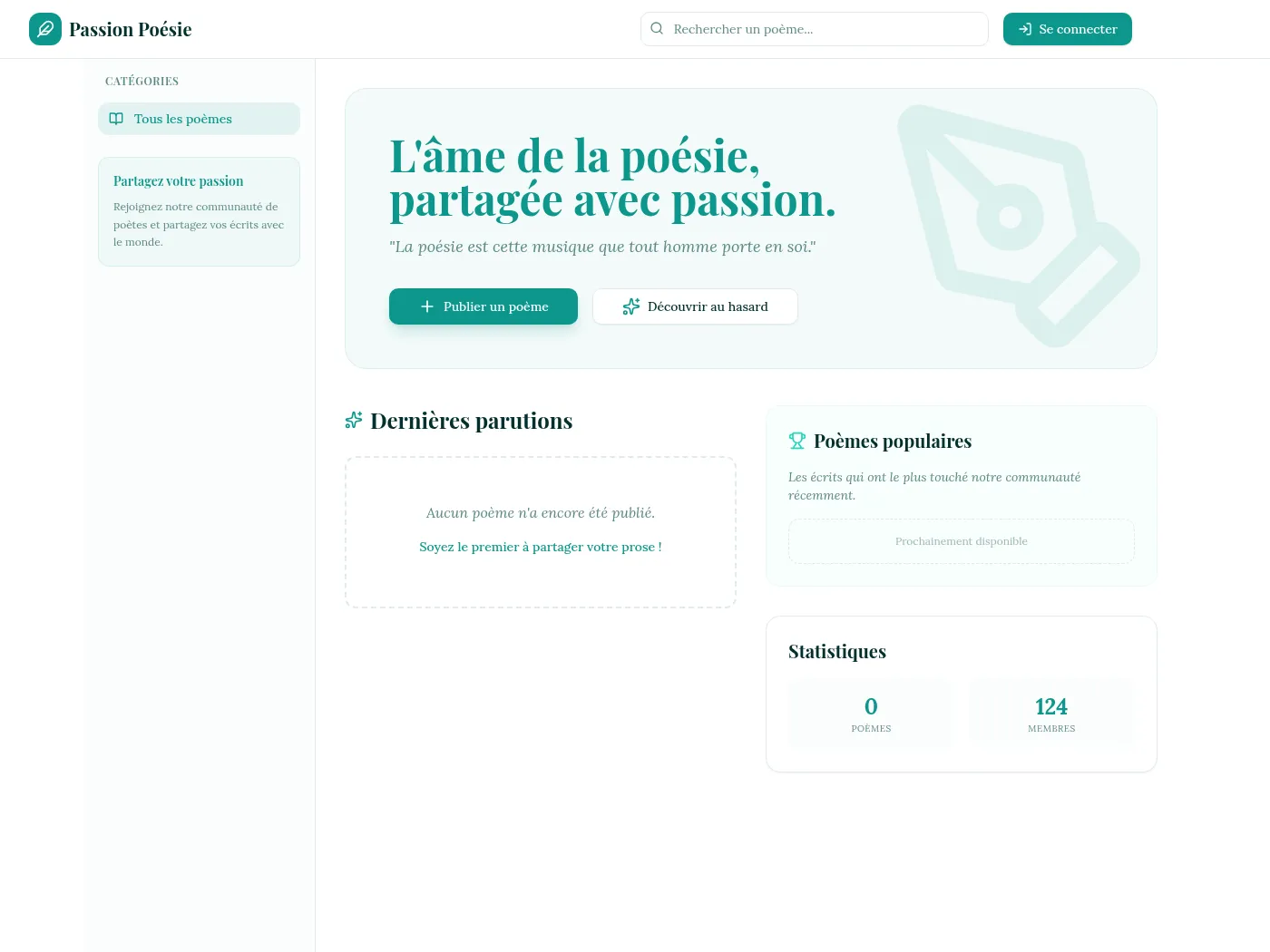 Poem Passion Clone