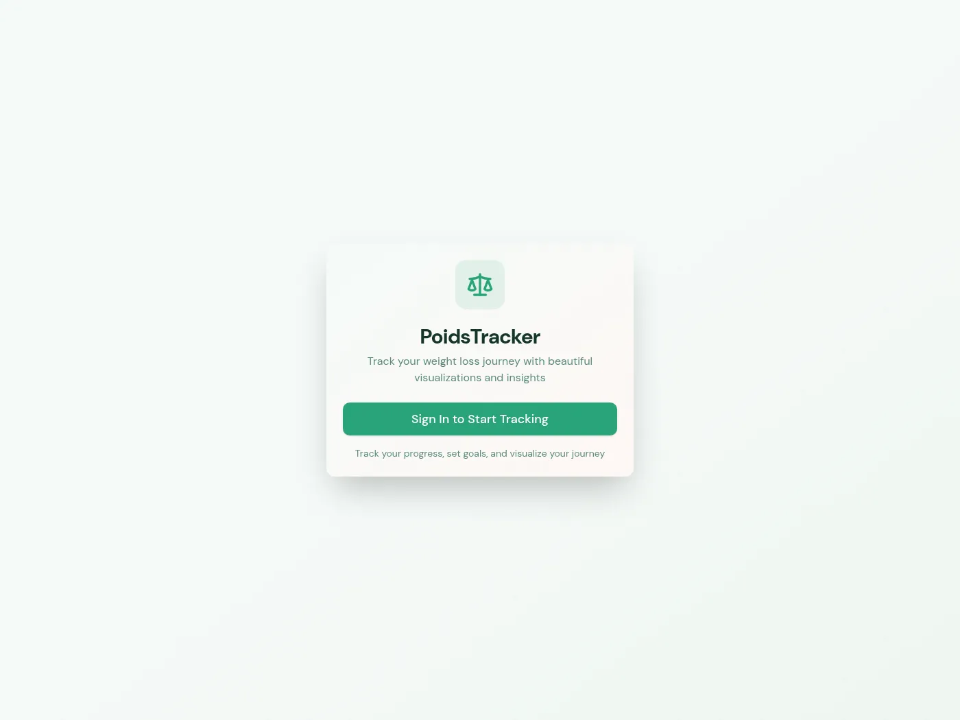 PoidsTracker