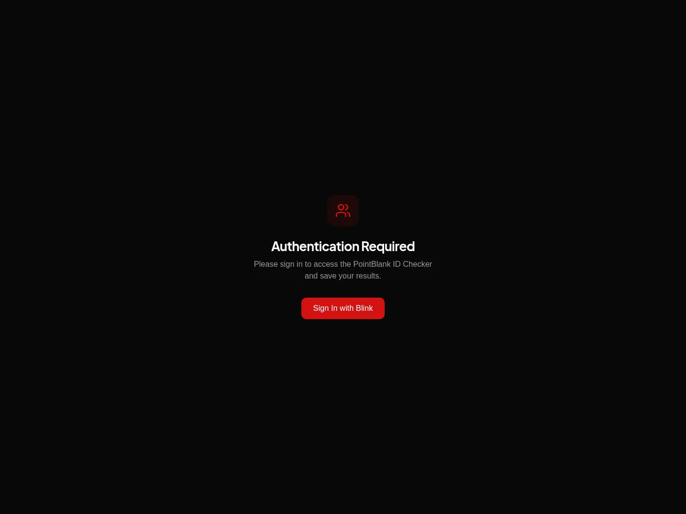 PointBlank ID Account Checker
