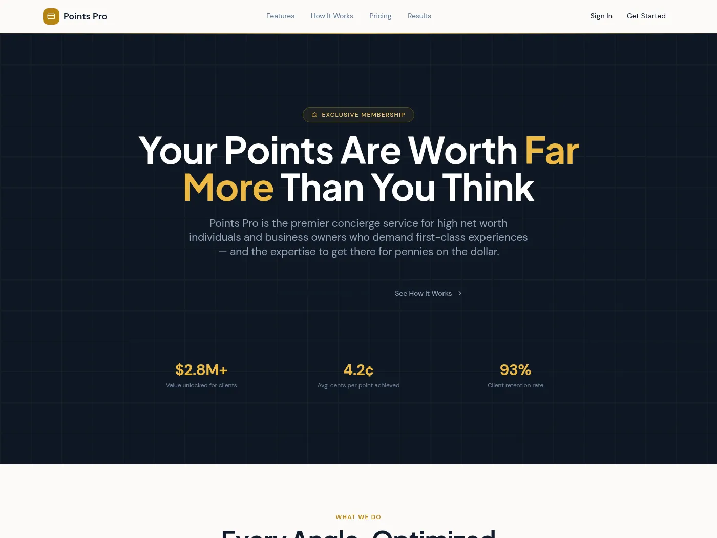 Points Pro Optimizer
