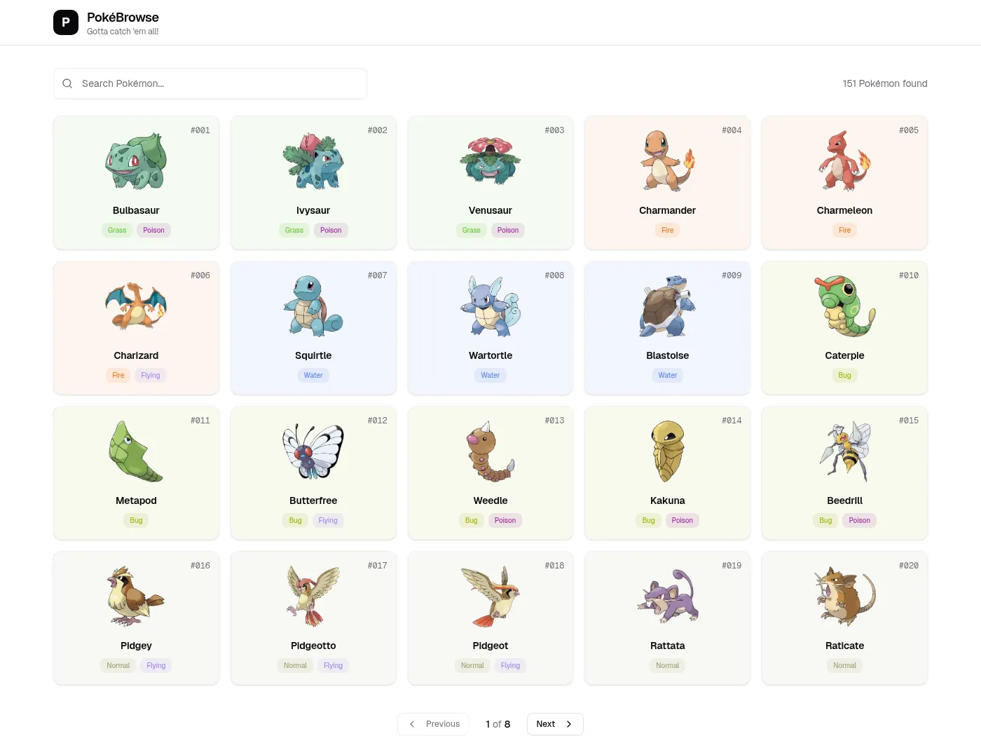 PokéBrowse