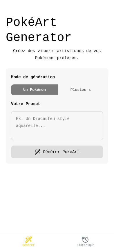 PokéArt Generator