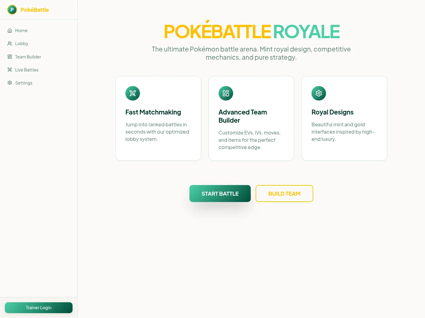 PokéBattle Royale