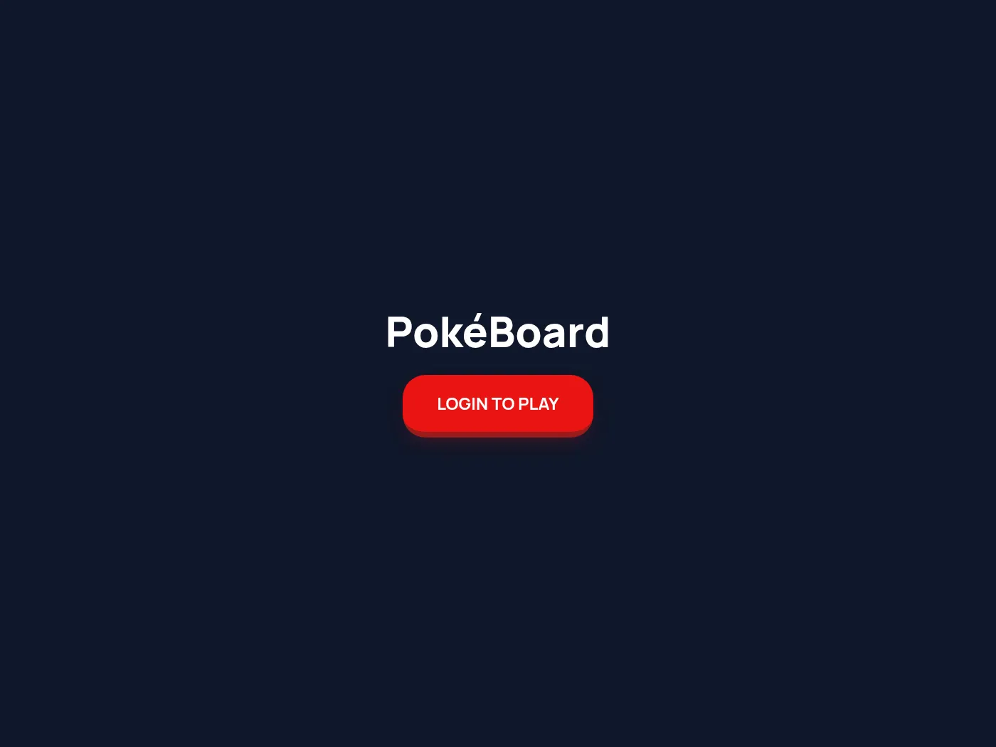 PokéBoard Online Battles