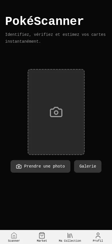 PokéCard Scanner App
