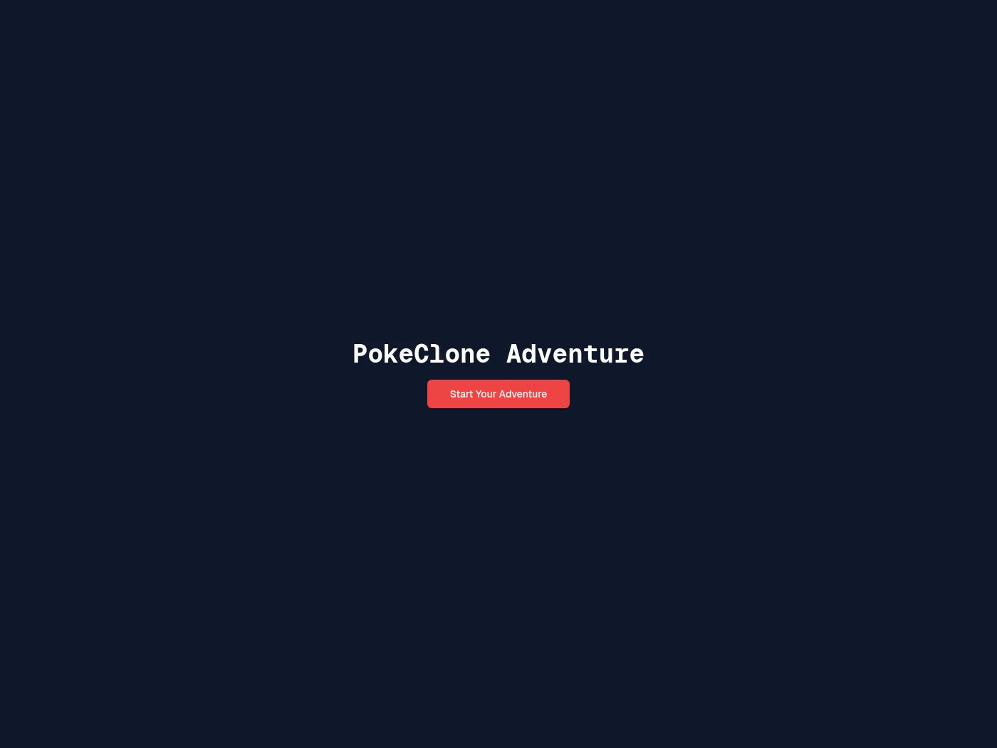 PokeClone Adventure