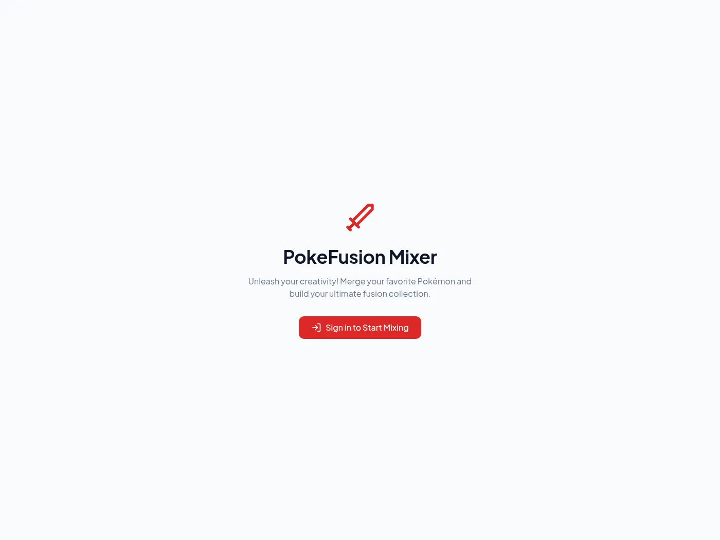 PokeFusion Mixer