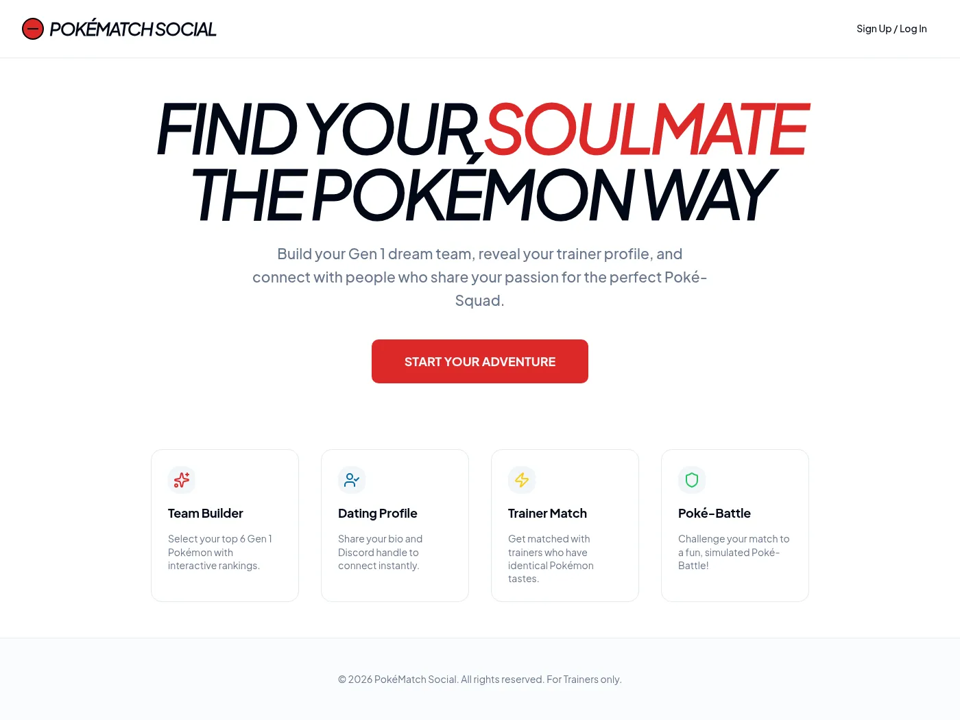 PokéMatch Social