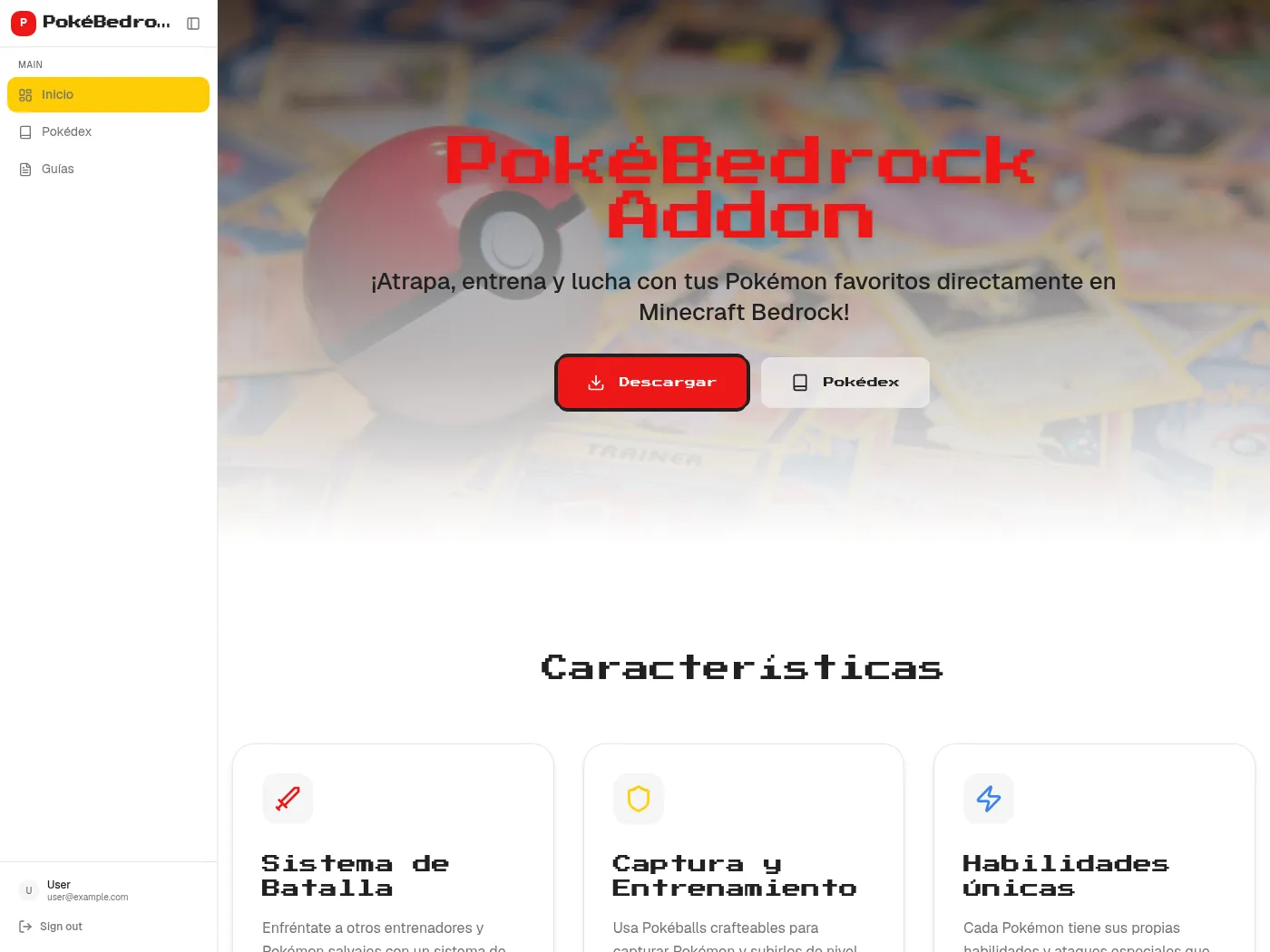 Pokémon Bedrock Addon