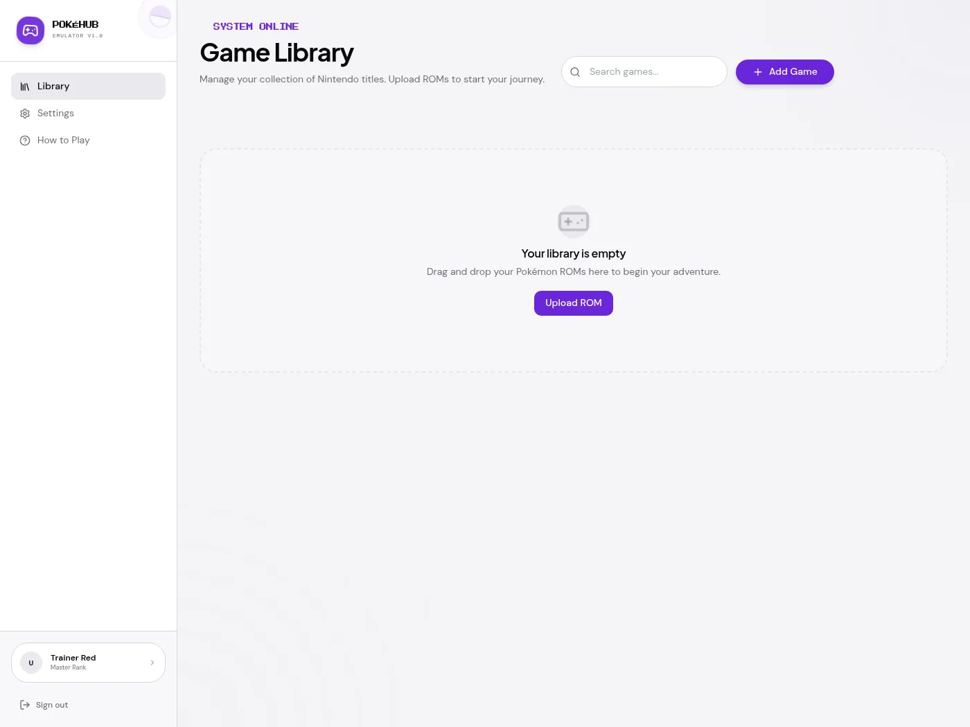 Pokémon Emulator Hub