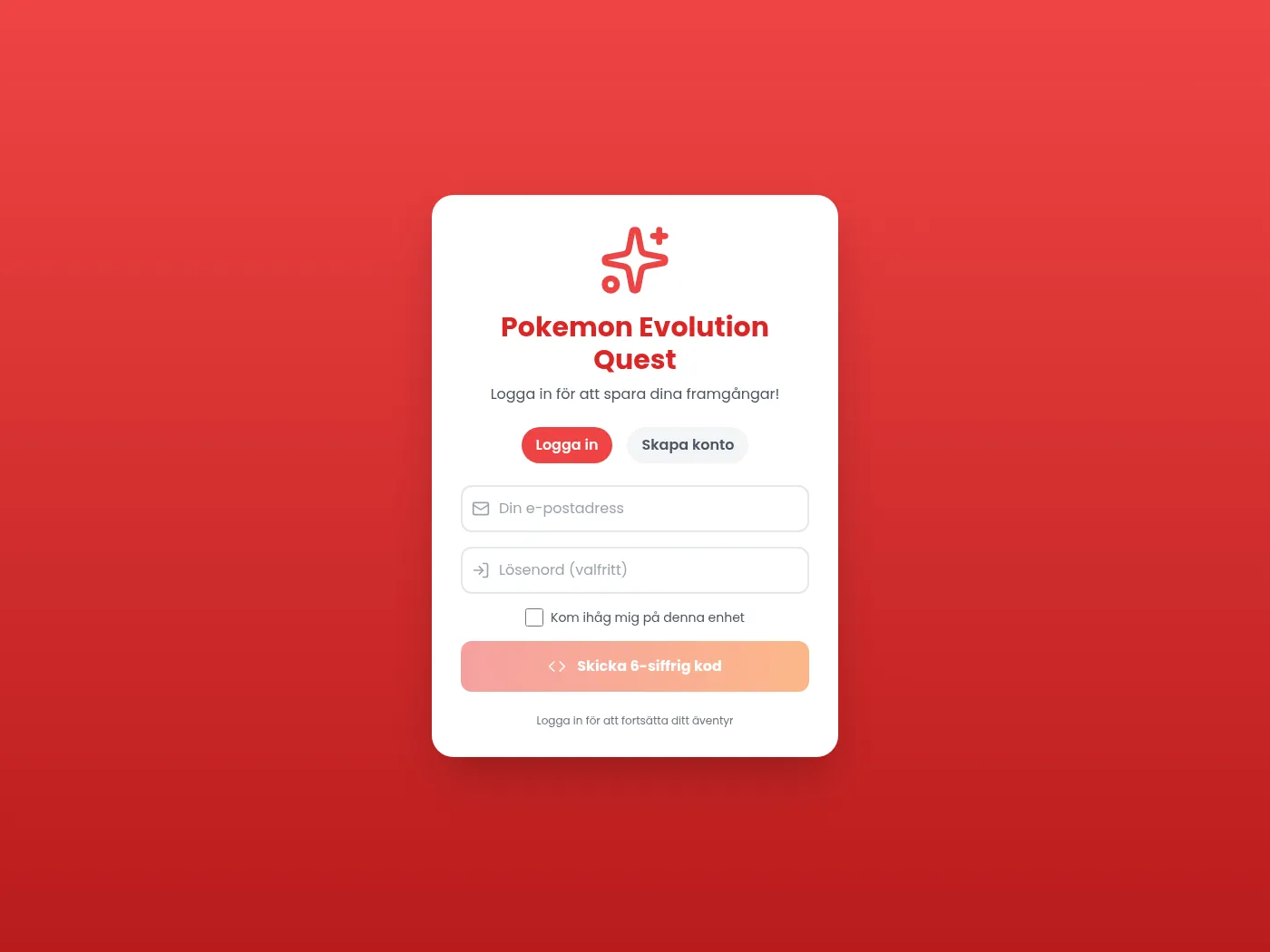 Pokemon Evolution Quest