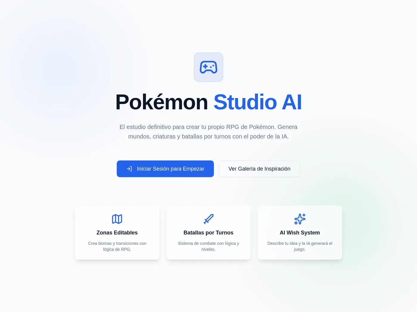 Pokémon Game Studio AI