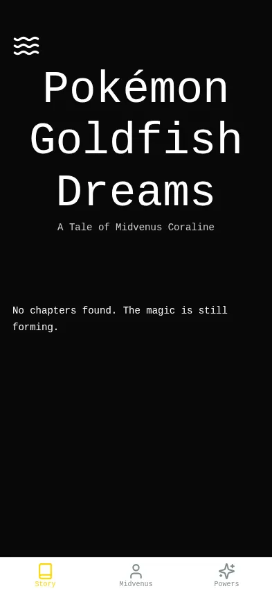 Pokémon Goldfish Dreams