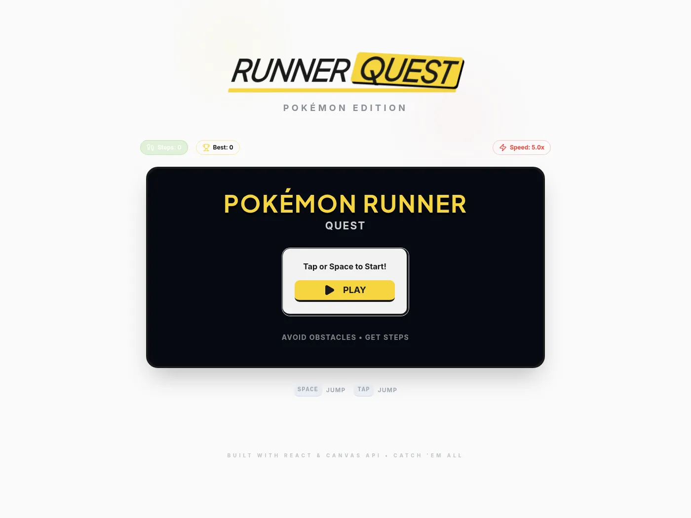 Pokémon Runner Quest