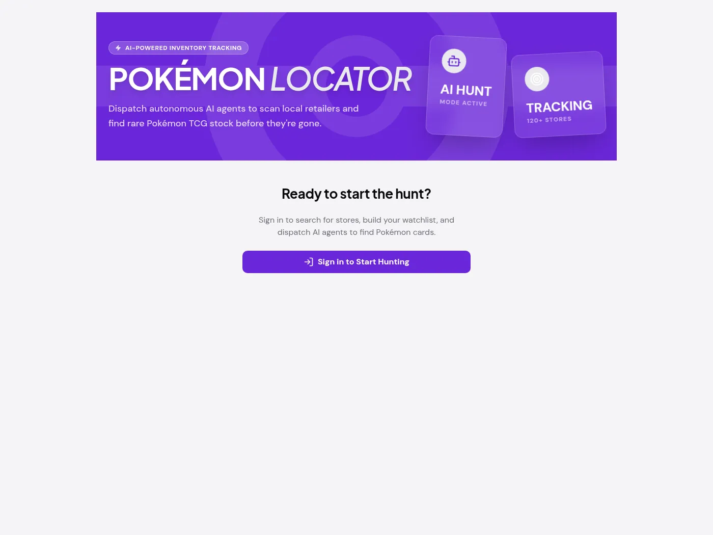 Pokémon Card Locator