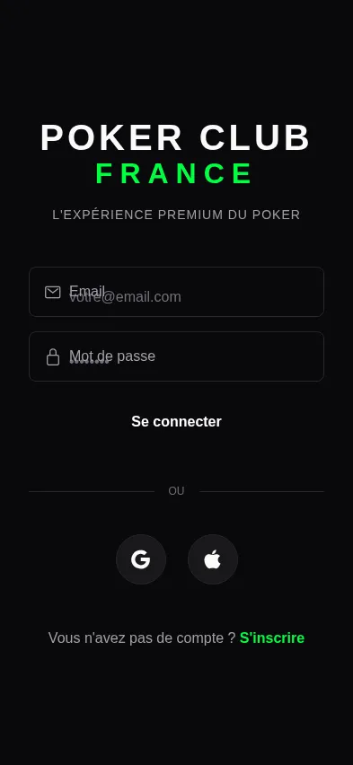 Poker Club France App