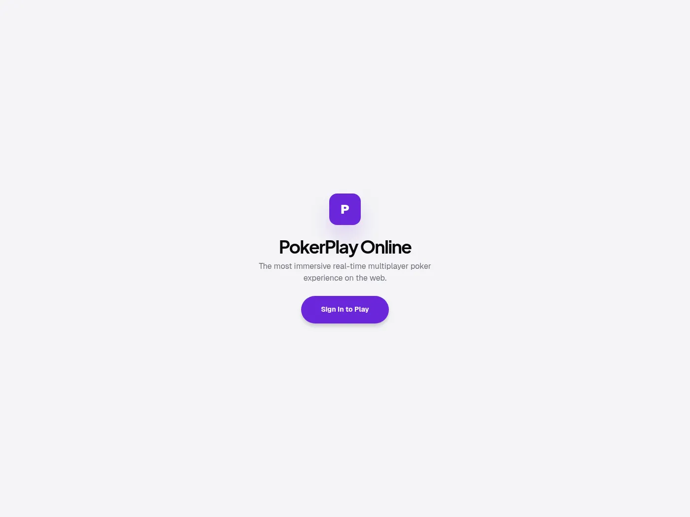 PokerPlay Online