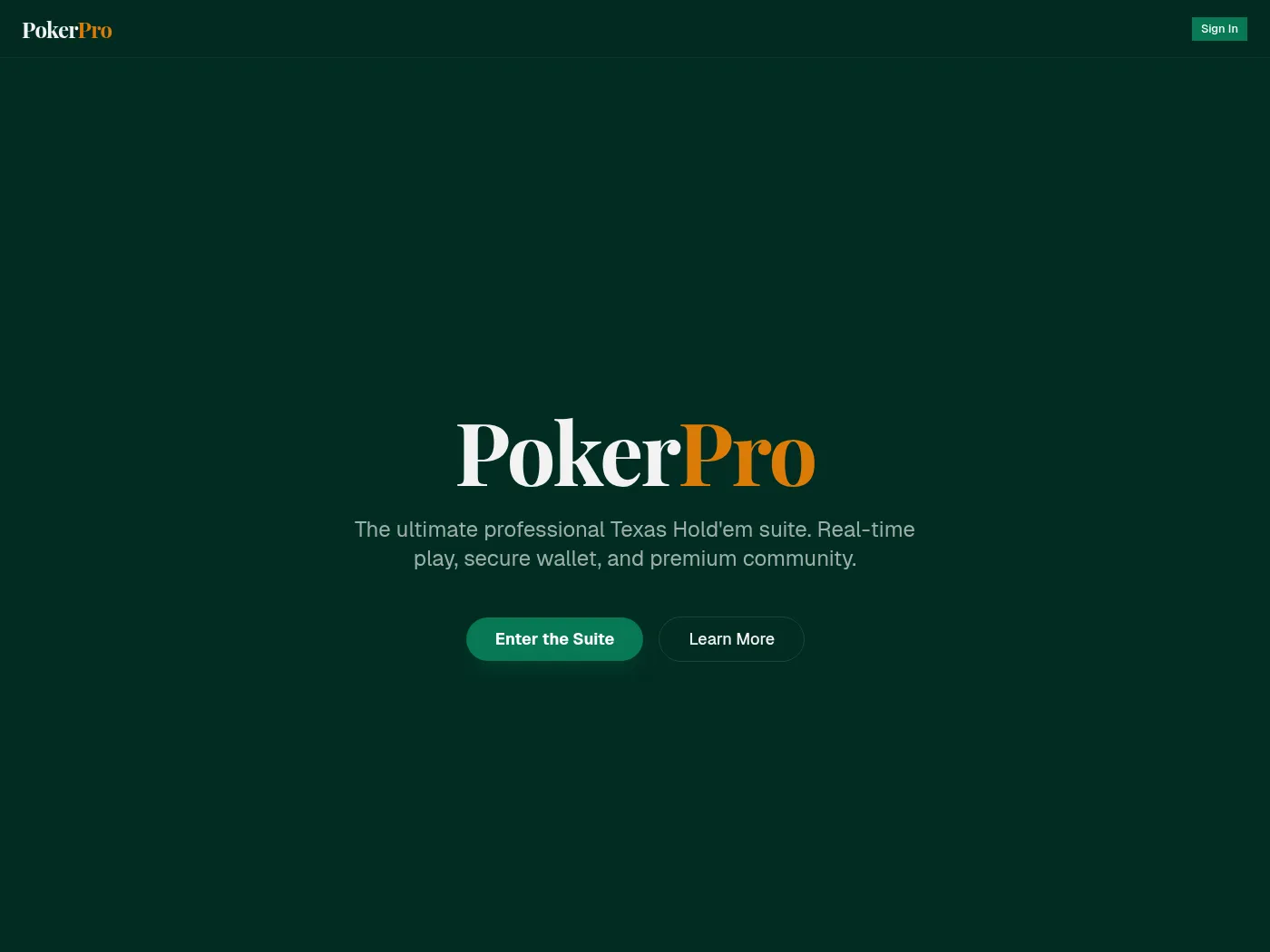 PokerPro Online Suite