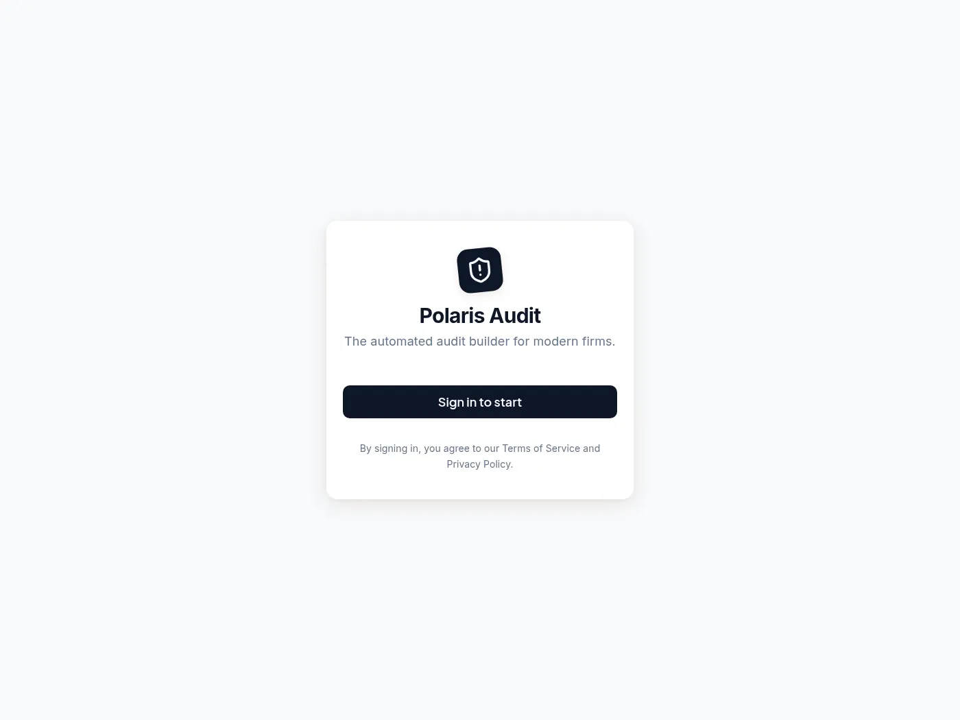Polaris Audit Builder