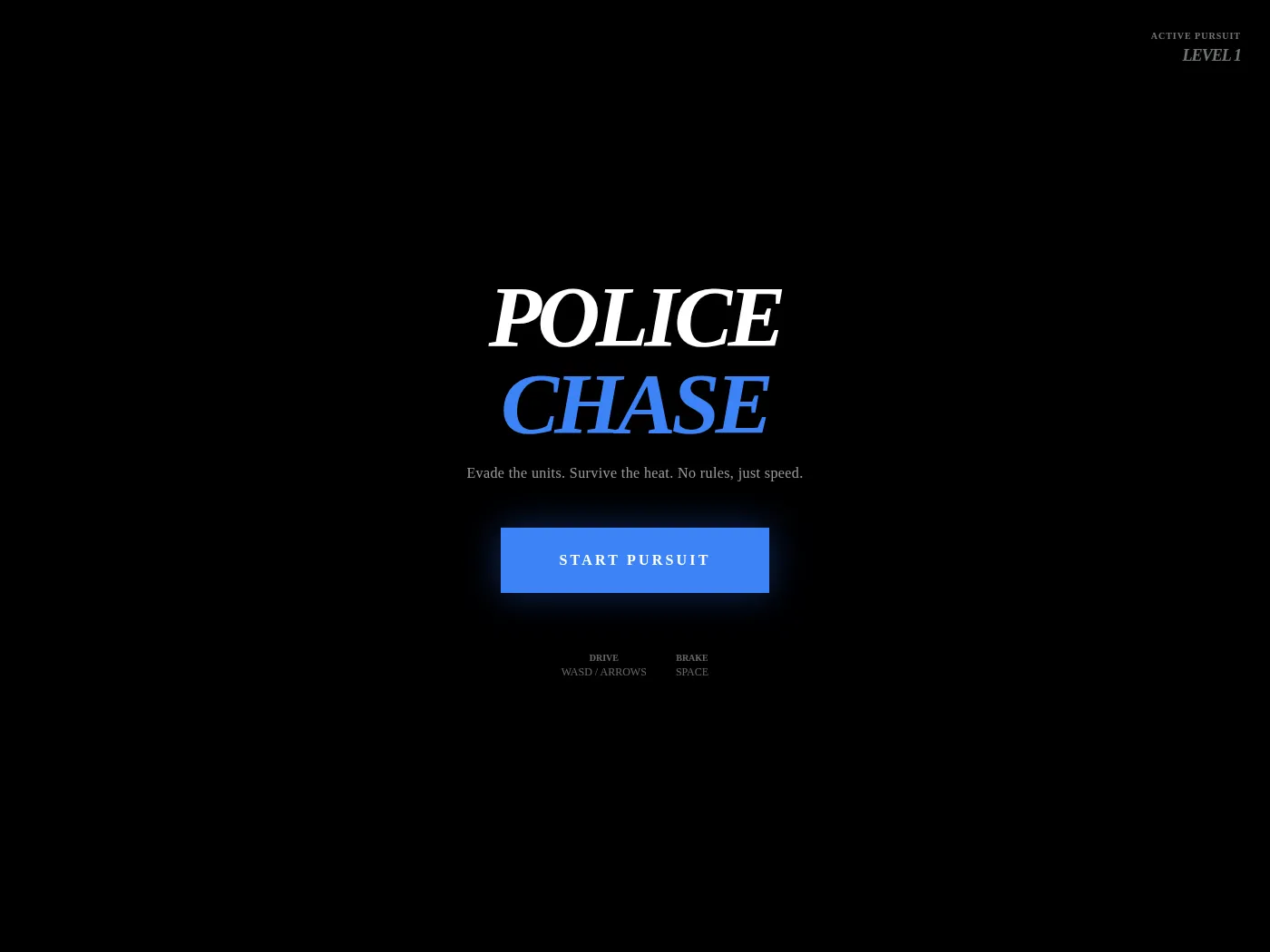Police Chase Escape