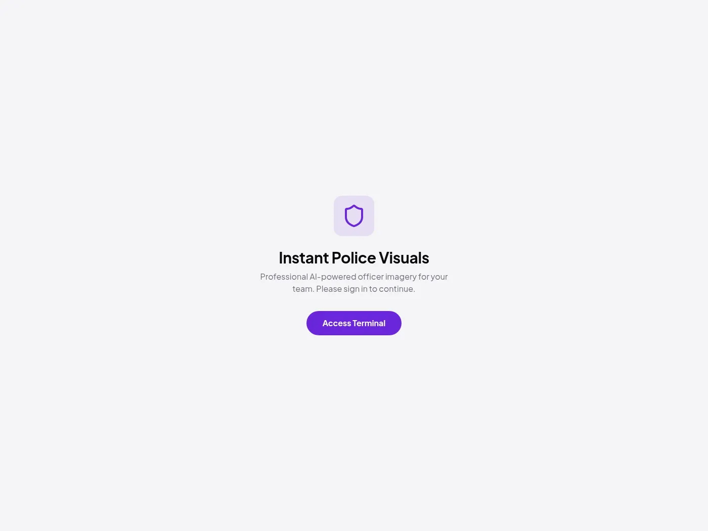 Instant Police Visuals